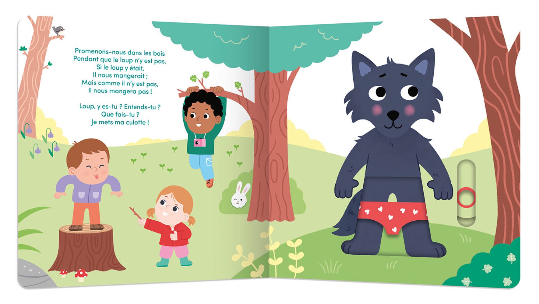 Promenons-nous dans les bois - Livres enfants - Auzou