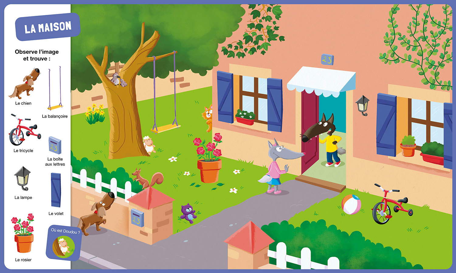 P'tit Loup - À la maison - Livres enfants - Auzou