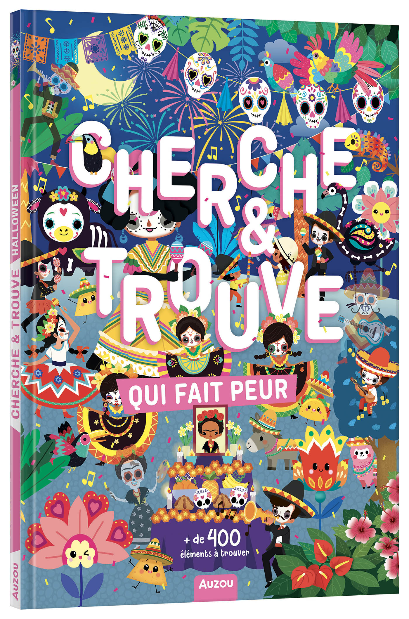 Cherche et trouve - Halloween - Livres enfants - Auzou